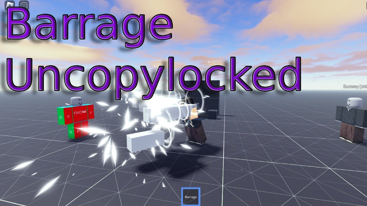 Roblox Studio / Barrage [Giveaway] - YouTube