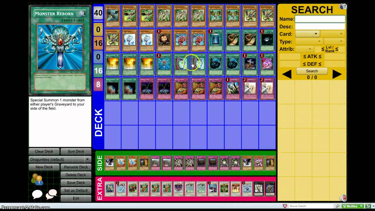 Dragunity Deck Profile - YouTube