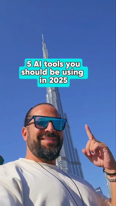 5 AI Tools you should be using in 2025! #AI #mobileapp #aitools #technews # ...