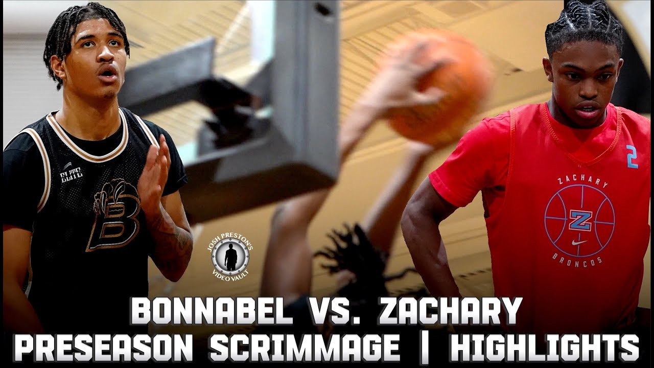Bonnabel vs. Zachary (HIGHLIGHTS) || Bruins, Broncos Get Buckets in ...