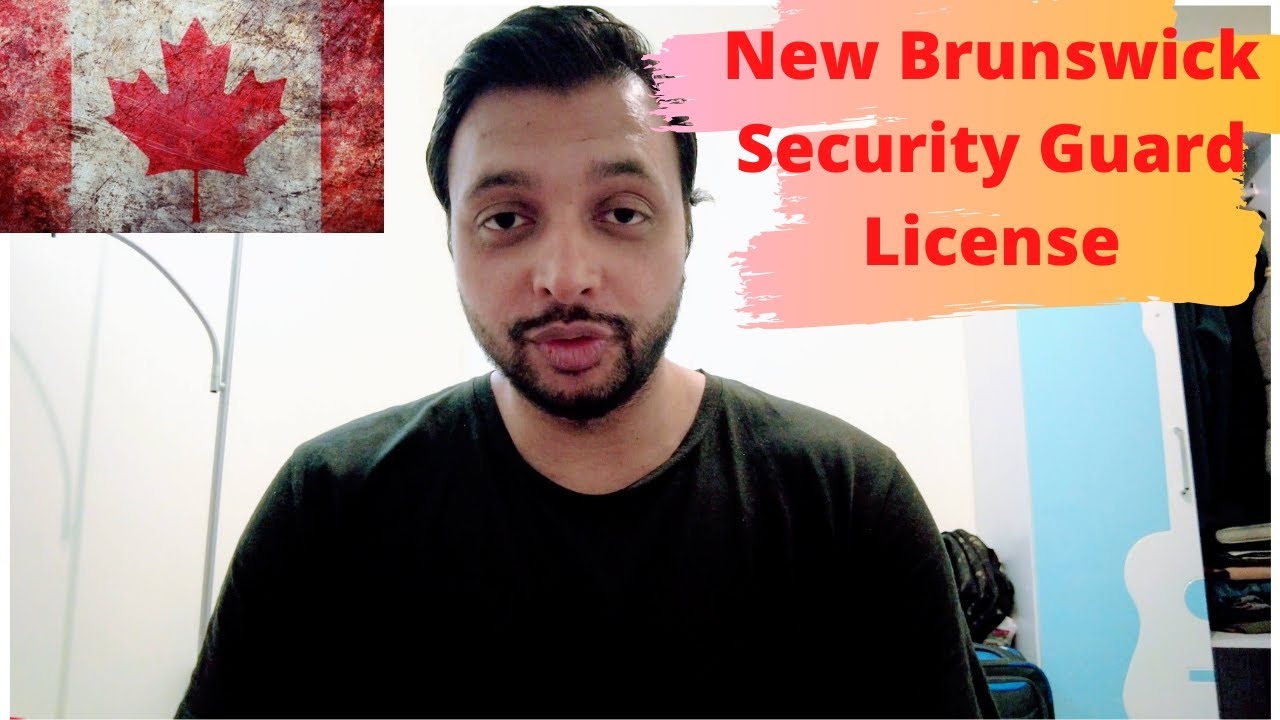How to get Security Guard License in Canada| English Video| (New ...