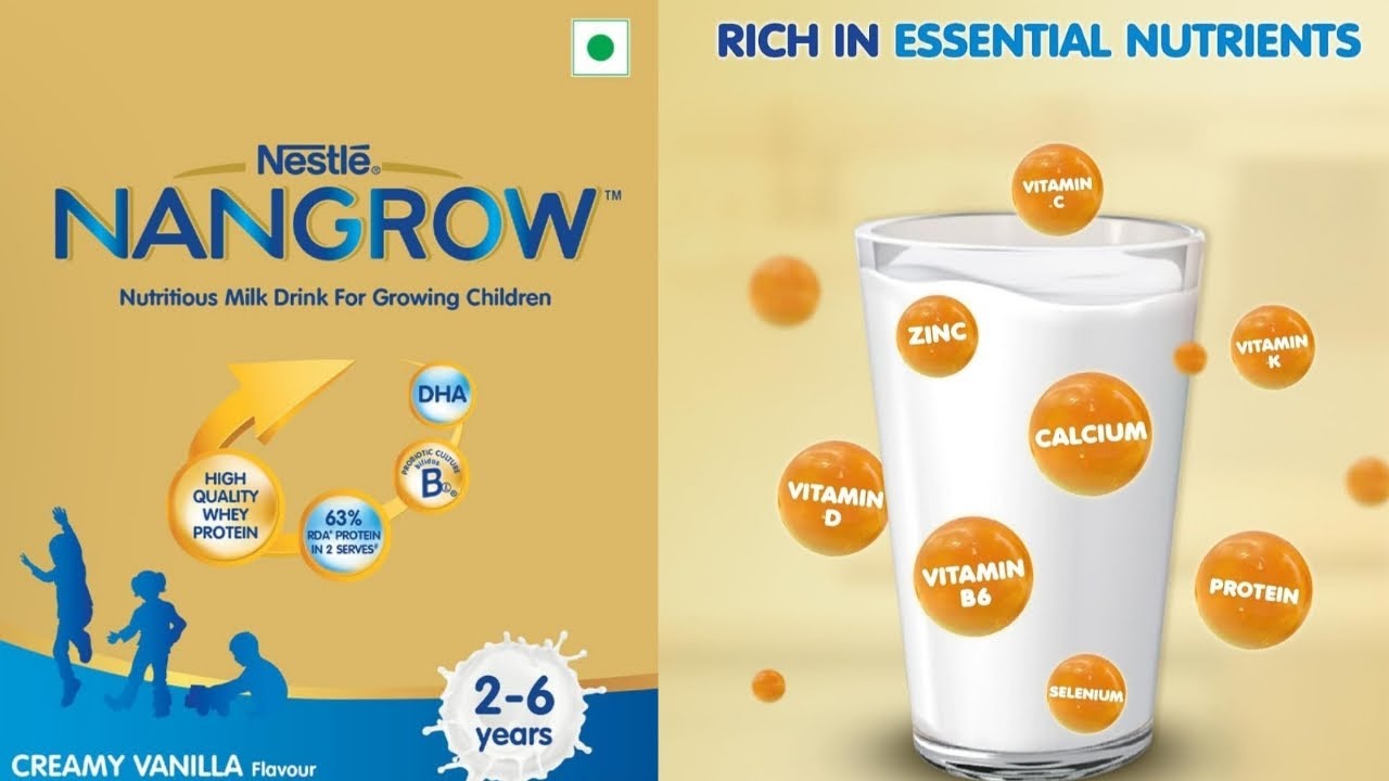 Nestle Nangrow Nutritious Milk - YouTube
