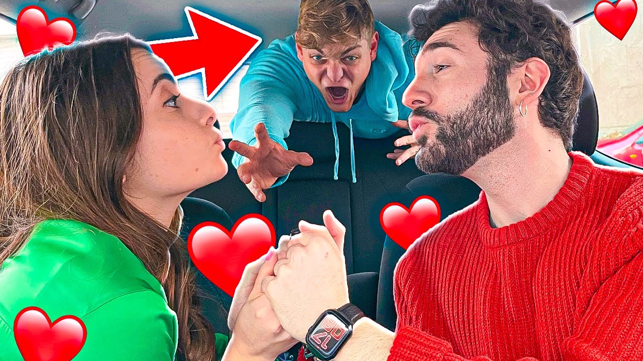 ROBBI si NASCONDE in AUTO per SPIARE DANI e IL SUO EX RAGAZZO che SI ...