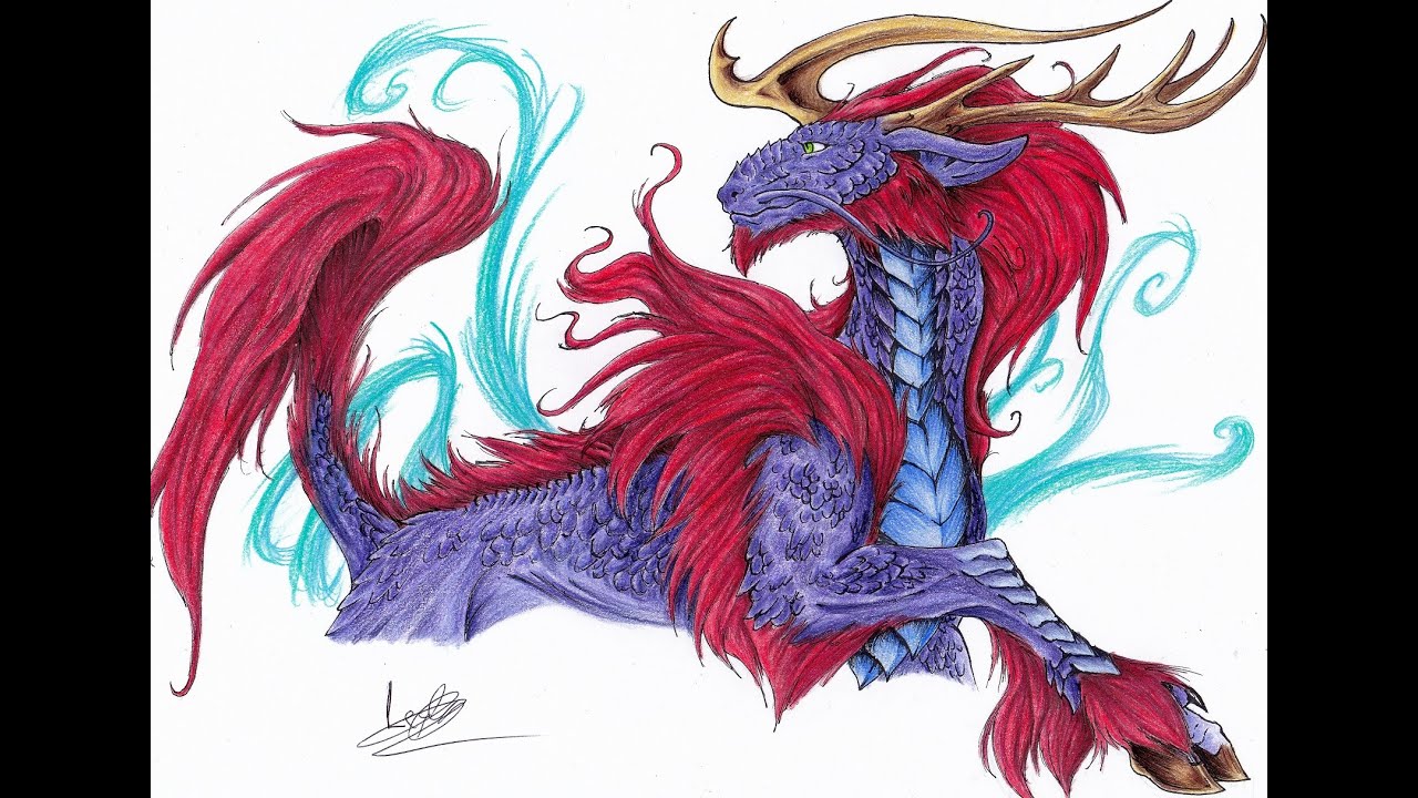 How To Draw Kirin By Leyla - Como Dibujar Kirin - YouTube
