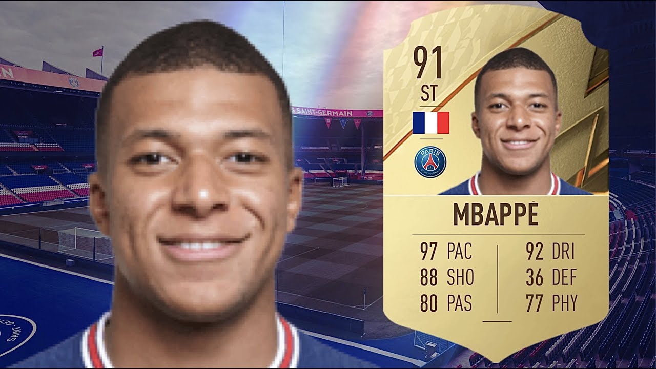 FIFA 22: KYLIAN MBAPPE 91 PLAYER REVIEW I FIFA 22 ULTIMATE TEAM - YouTube