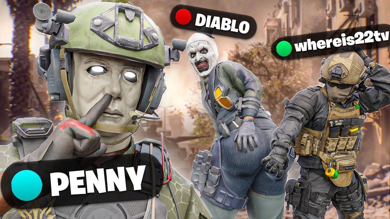 Penny Diablo & Michael Grab Cheeks on The Battlefield 6 BETA - YouTube