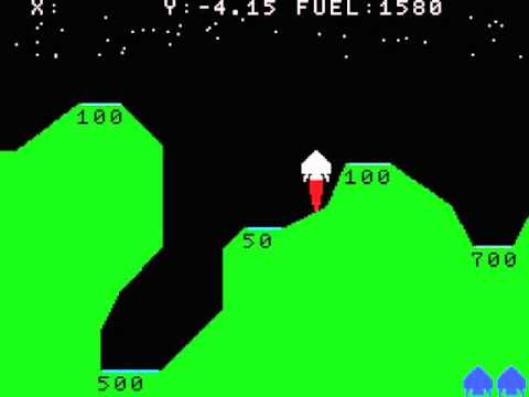 Moon Landing Japan MSX Gameplay video Snapshot - YouTube