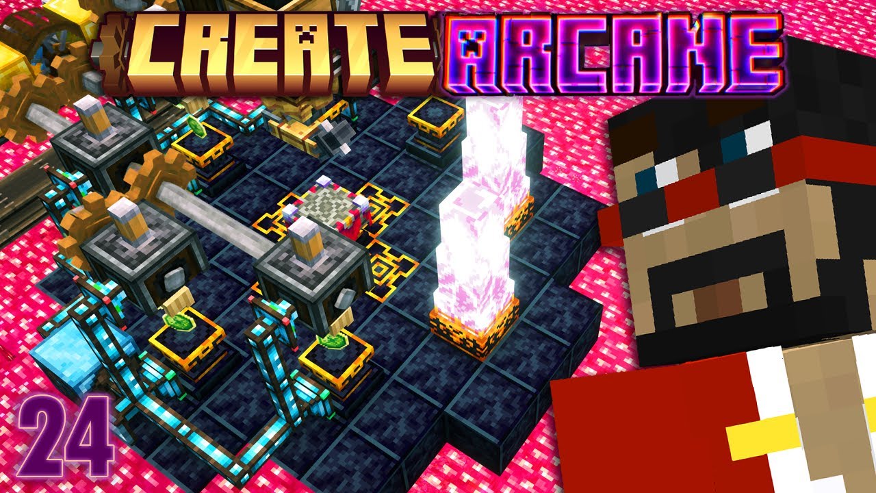 Minecraft: Create Arcane Engineering Ep. 24 - YouTube