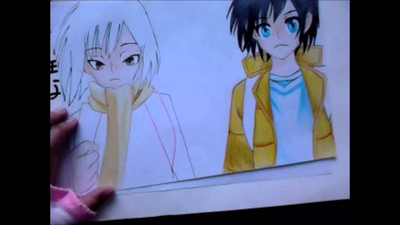 Draw Fujinuma Satoru and Hinazuki Kayo from Boku Dake ga Inai Machi ...