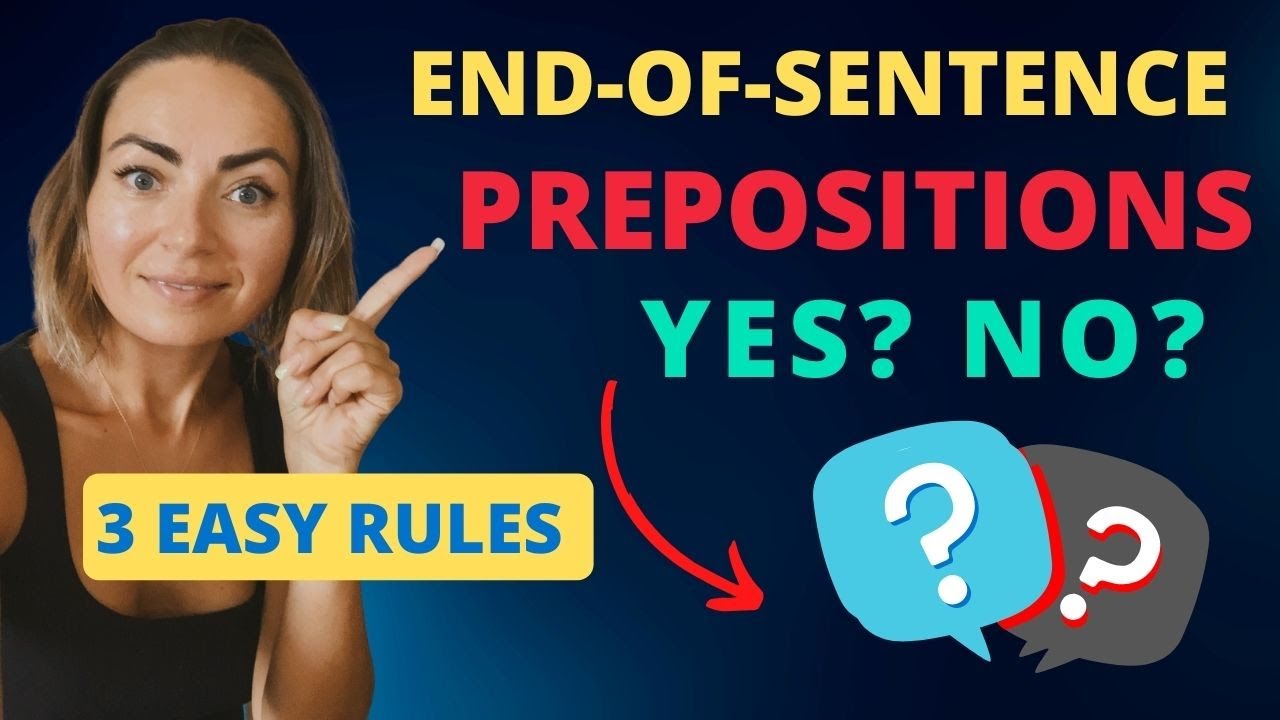 Prepositions: 3 important rules (EVERYONE should know) - YouTube