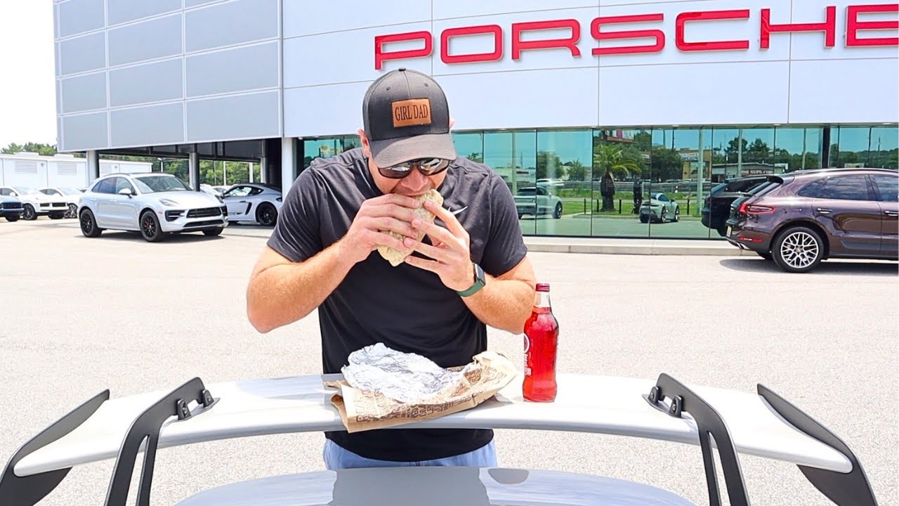 Day 911 Of Eating Chipotle Everyday | PORSCHE DAY - YouTube