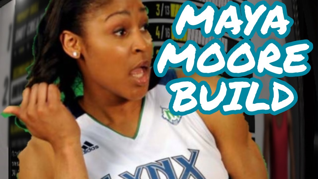 NBA 2K20 - MAYA MOORE BUILD - YouTube
