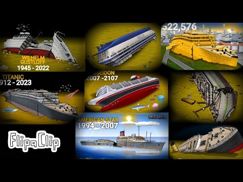 ALL SHIPWRECKS OF ALL SHIPS 🚢⚓️ (FlipaClip)