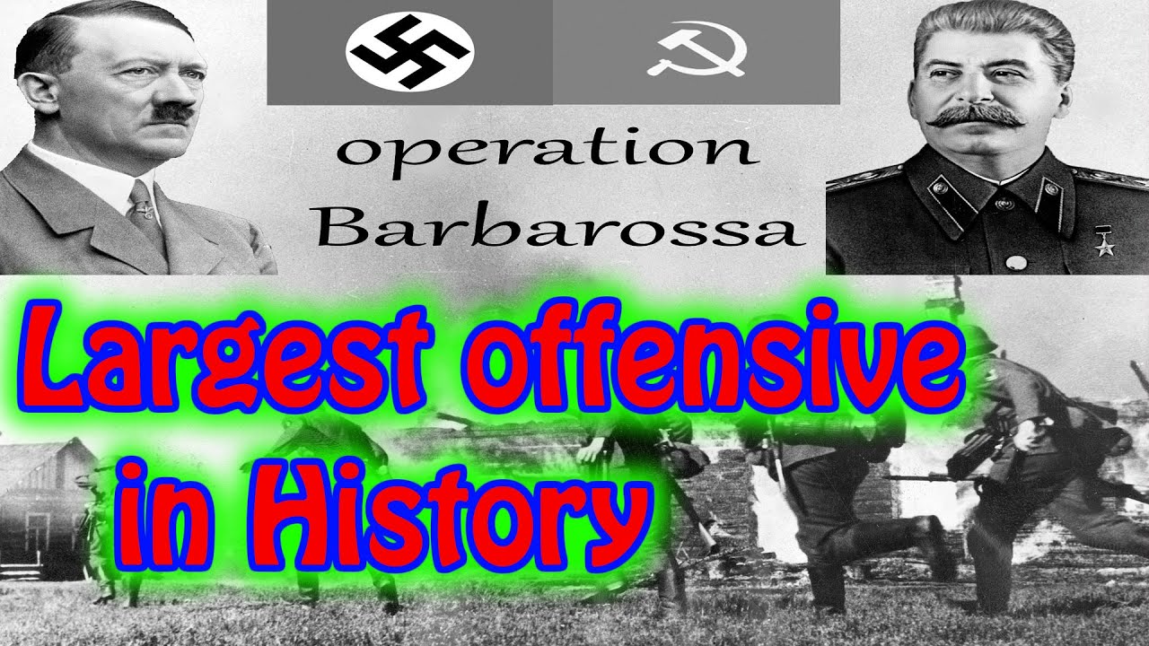 Singular operation/Operation Barbarossa : invasion of the Soviet Union ...