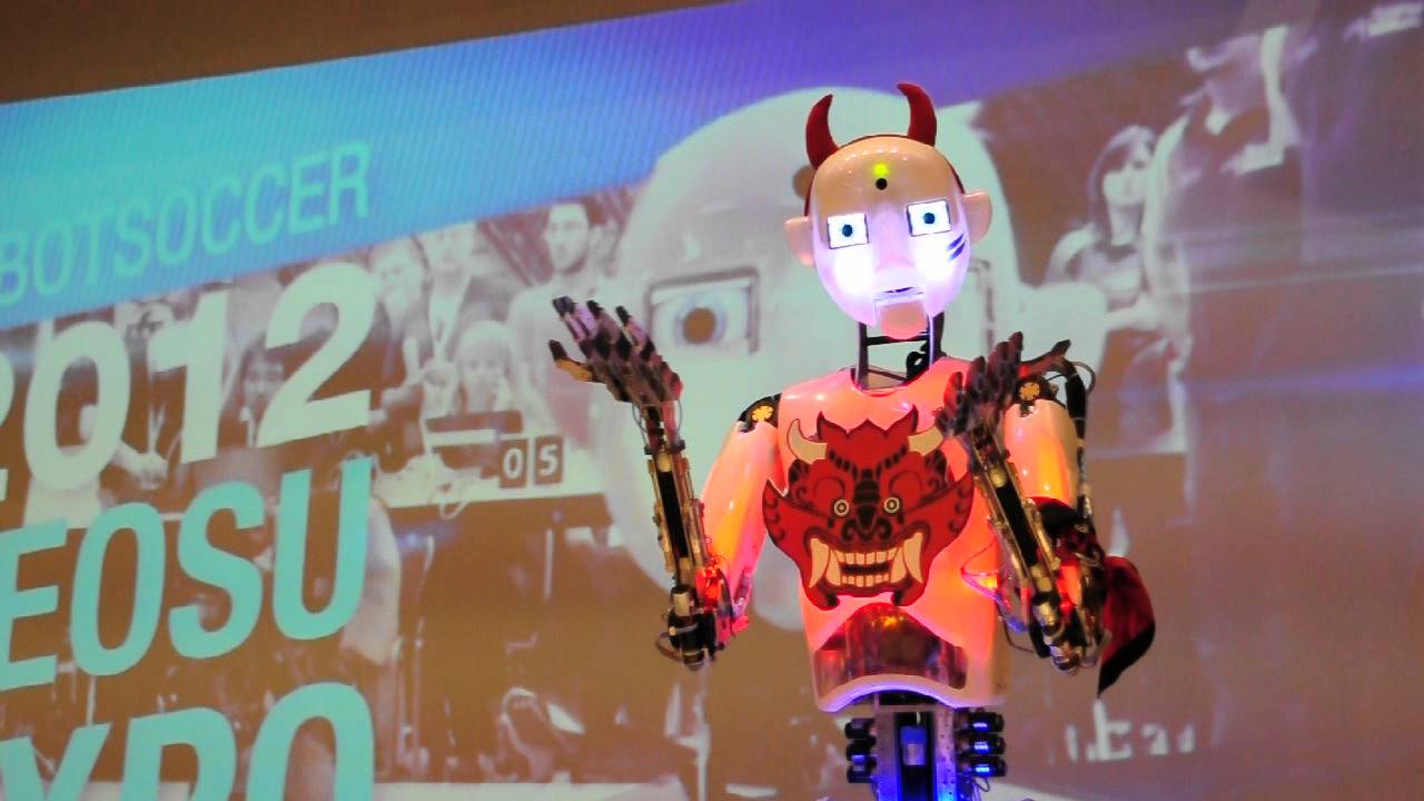 Yeosu EXPO 2012 ~ DSME Robot Pavilion - YouTube