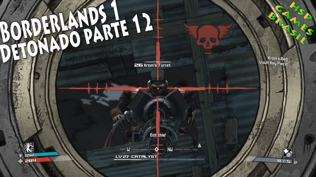 Krom (chefe) Borderlands 1 Detonado Parte 12 - YouTube