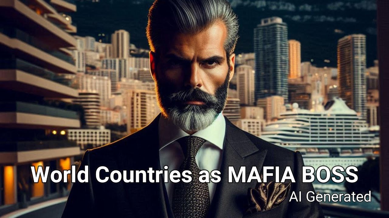 AI Draws 197 Countries as Powerful Mafia Bosses!! - YouTube