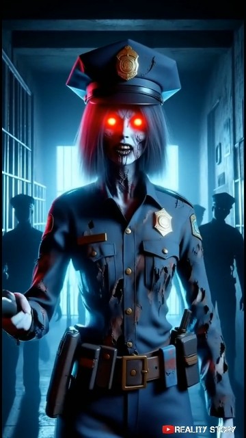 Haunted Police Station Horror Story 👮‍♀️👻 #shorts #horror #cartoon # ...