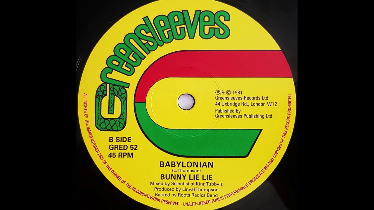 BUNNY LIE LIE - Babylonian [1981] - YouTube