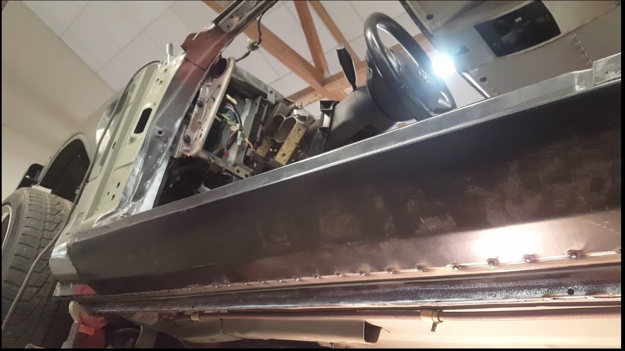 Don's 68 Charger body swap part 11 - YouTube