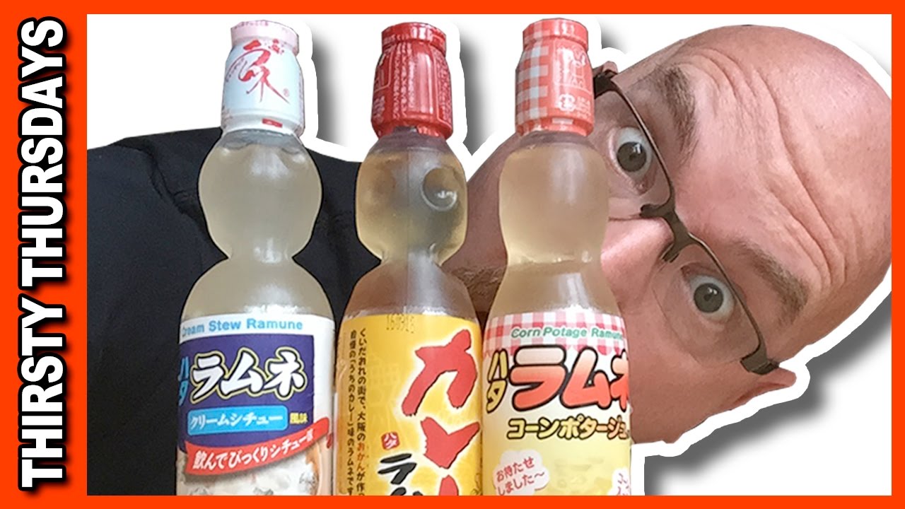 Cream Stew, Corn Potage & Curry Ramune Japanese Soda Pop | Thanks Paul ...