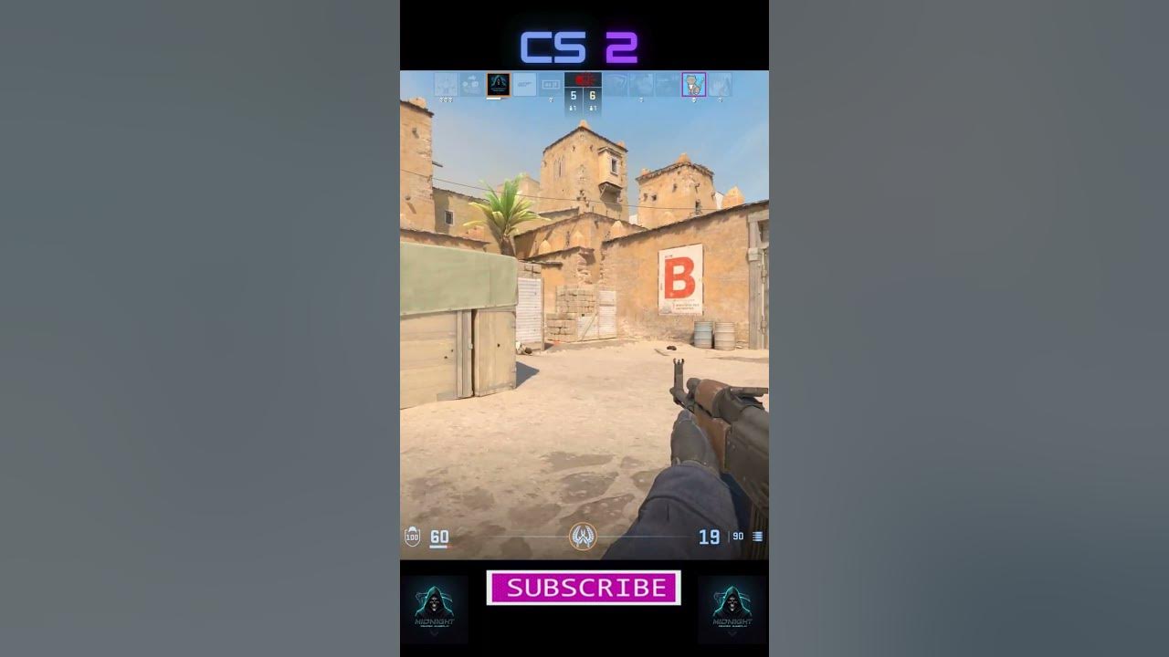 Crazy B-Site Rush in CS2 #counterstrike2 #cs2 #csgo #fps #gameplay #gamer #gaming #pcgaming # ...