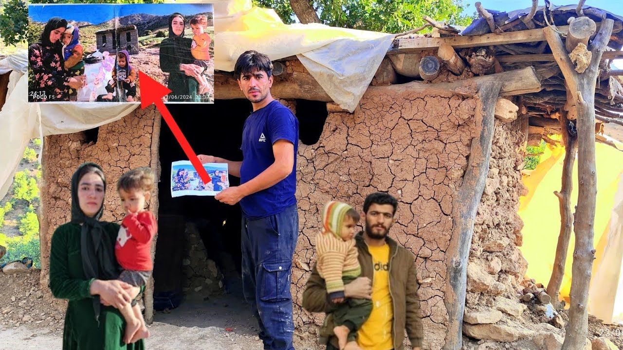 The beginning of Zulfa's brother's search from Salih and Masoumeh's hut ...