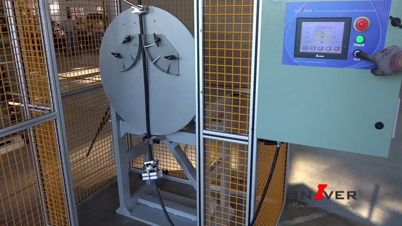 UNIVER CRB-1000 Optical Cable Repeated Bend (Cyclic Flexing)Testing ...