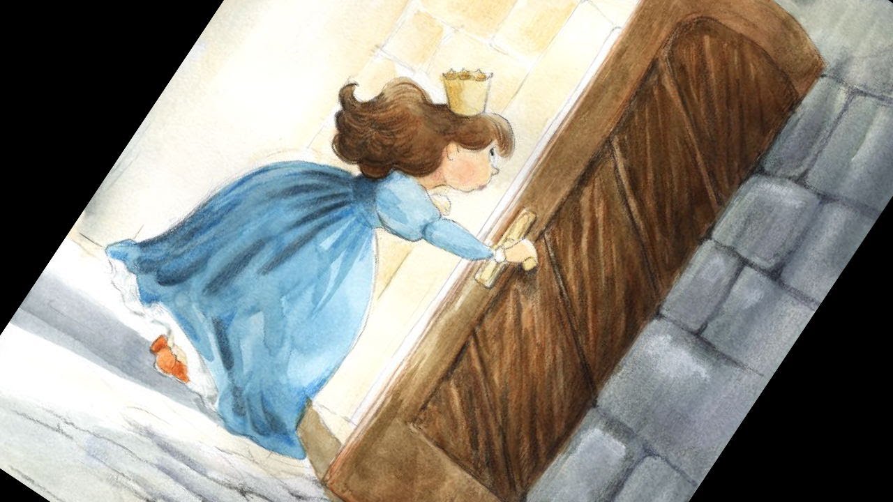 Princess Irene. Illustration in watercolor and watercolor pencils - YouTube