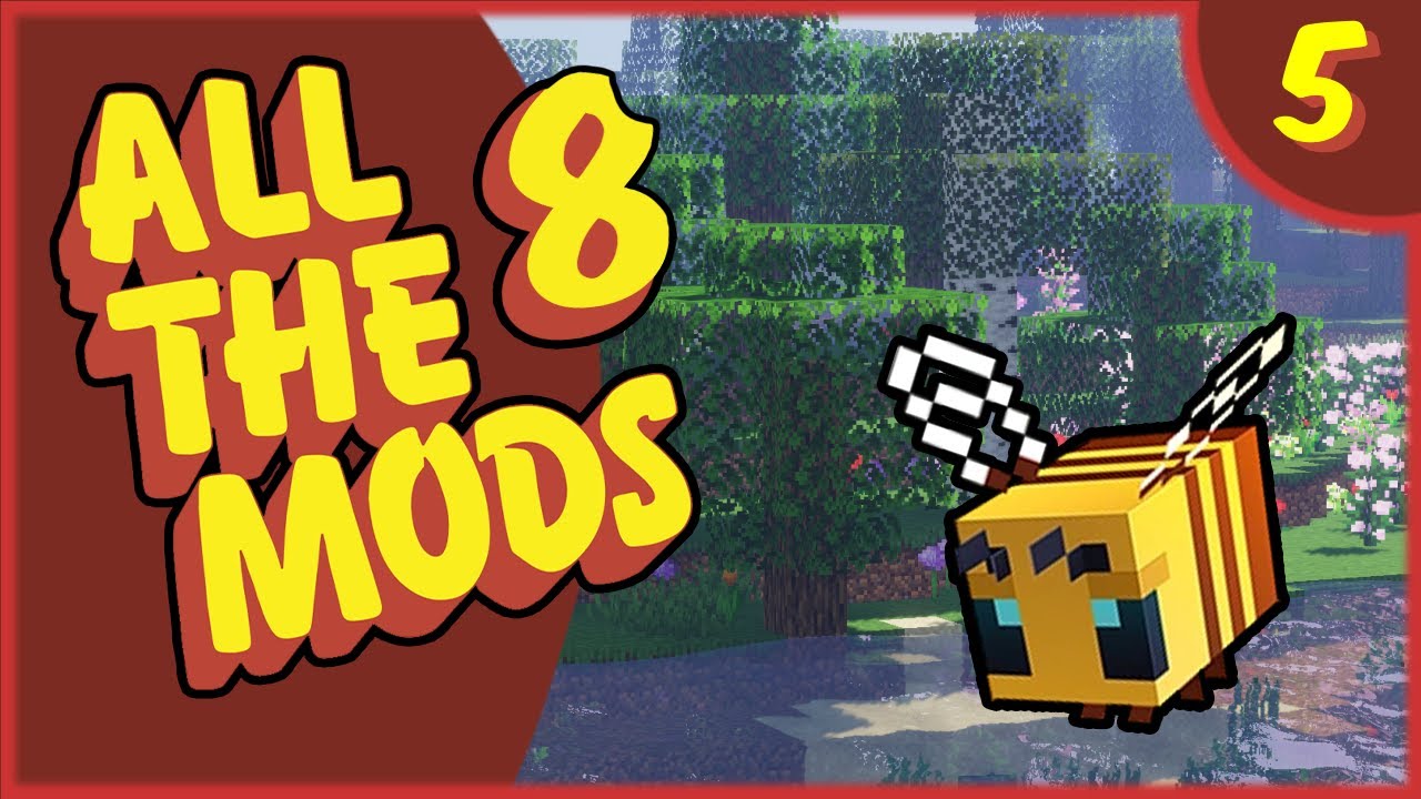 Productive Bees - All the Mods 8 - YouTube