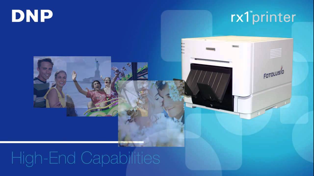 DNP RX1 Printer - YouTube