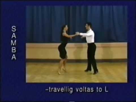 Samba dance steps 22. Travelling voltas to L - YouTube