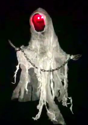 Hanging Faceless Spectre Halloween Prop - Karnival Costumes TV - YouTube