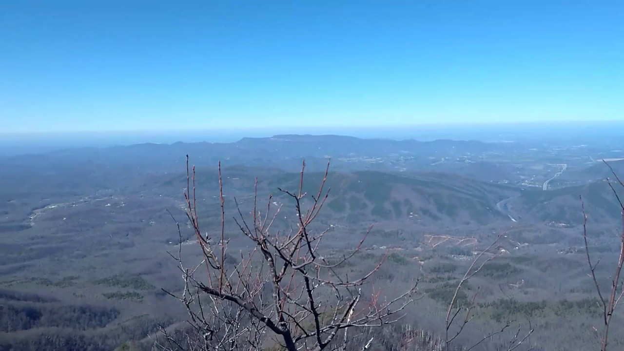 View from Mt. Cammerer 0.6 off the Appalachian Trail Thru Hike ...