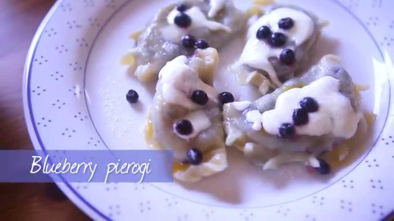 Blueberry pierogi | Video recipe - YouTube