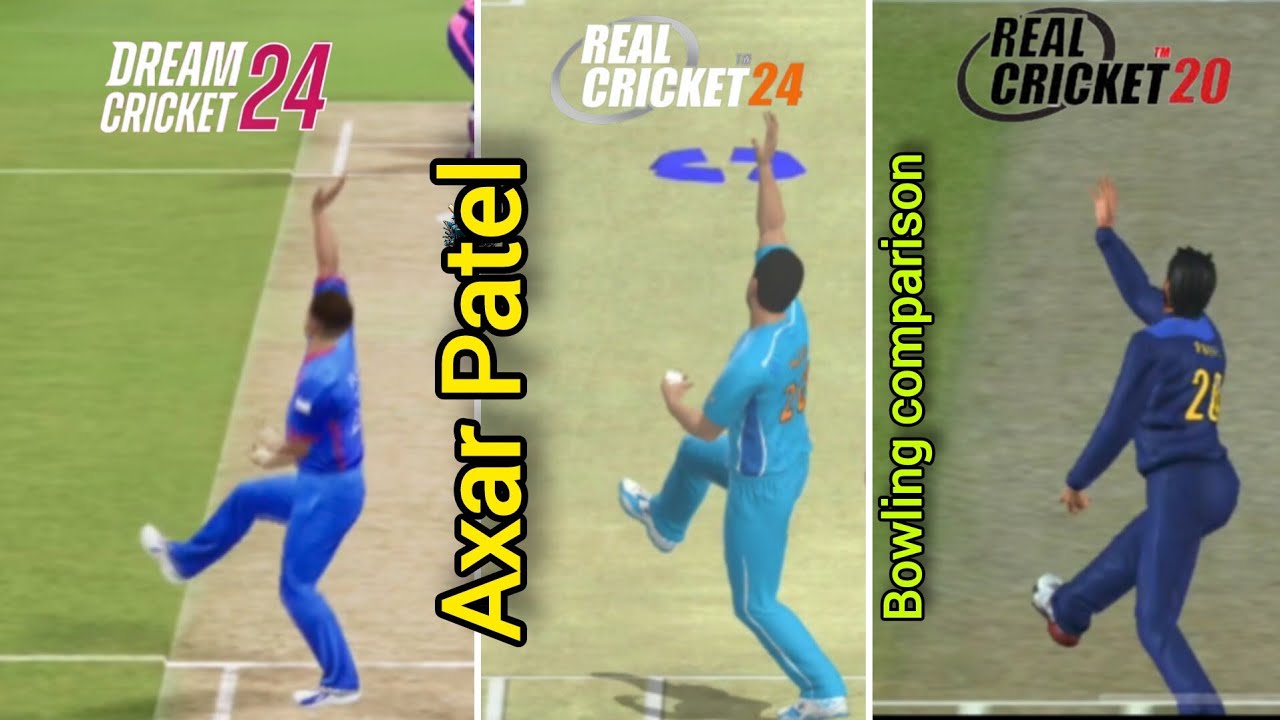 Axar Patel bowling comparison || iamsravan || - YouTube