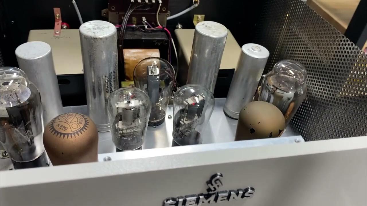 RE604 Single Ended Power Amplifier Custom Made - YouTube