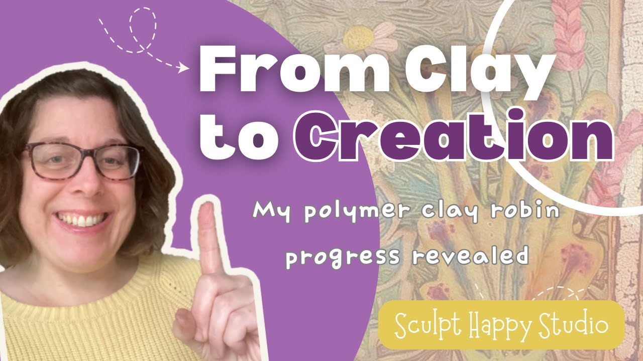 From Clay to Creation: I made a Polymer Clay Robin - YouTube