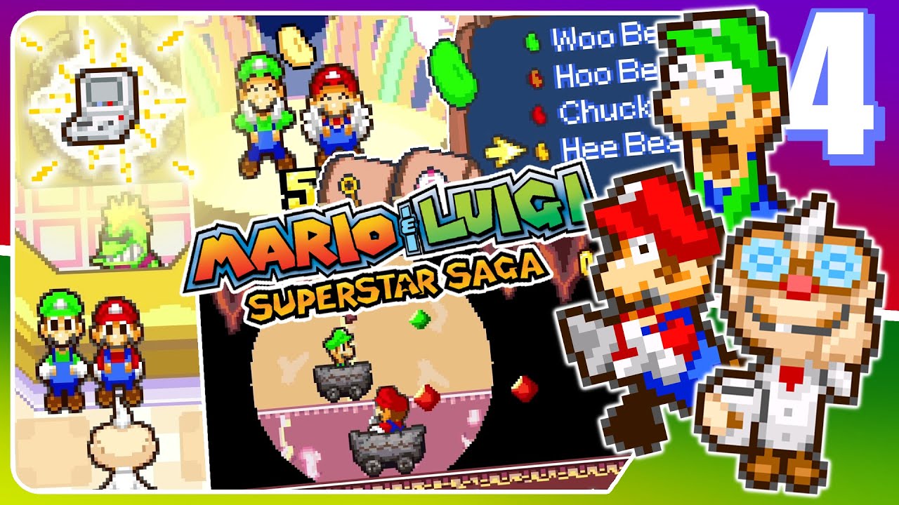 The Great Bean Grinder - Mario & Luigi: Superstar Saga - Part 4 - YouTube