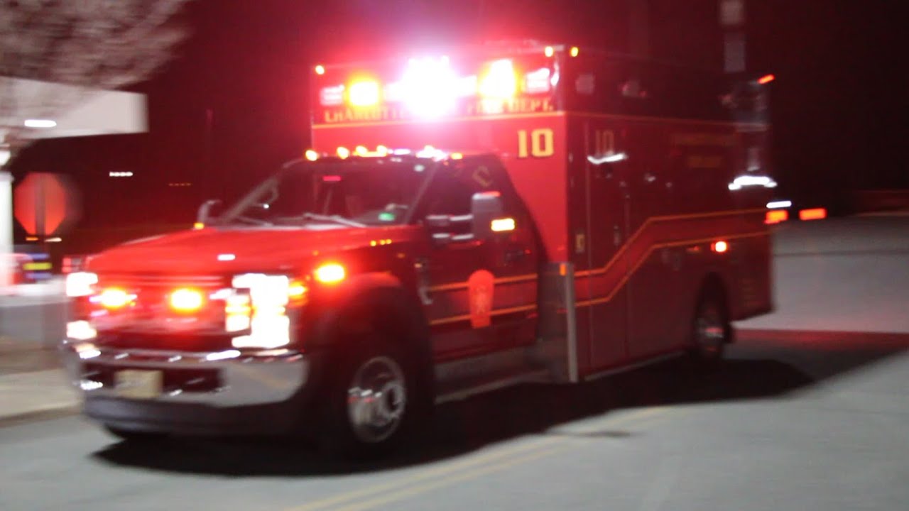 Charlottesville Fire Department - Ambulance 10 Responding, March 2025 ...