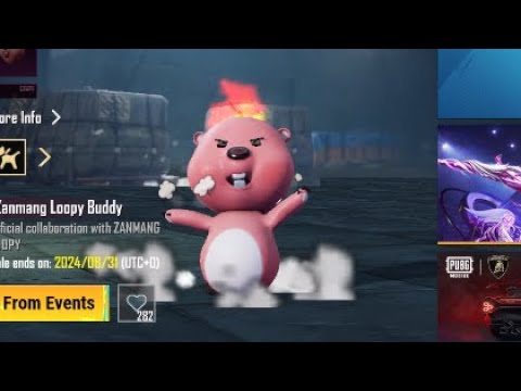 New PUBG MOBILE X Zanmang Loopy Prize Path lucky spin! So cute! | PUBG ...