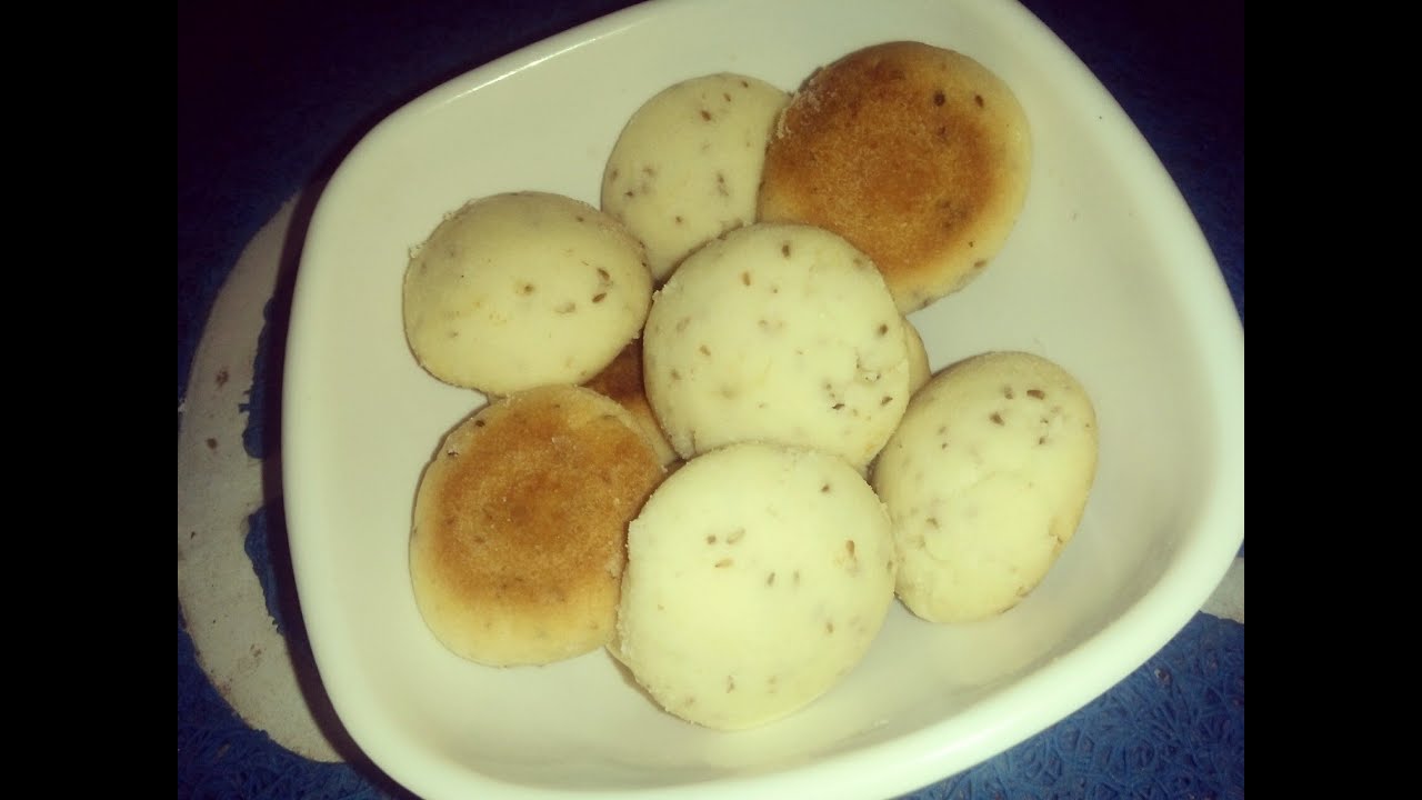 Ajwain (Carom Seeds) salty biscuit within 10min without oven - YouTube