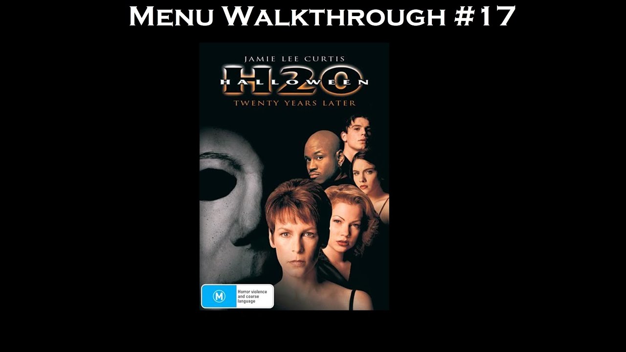 Menu Walkthrough #17 Halloween H20 - YouTube