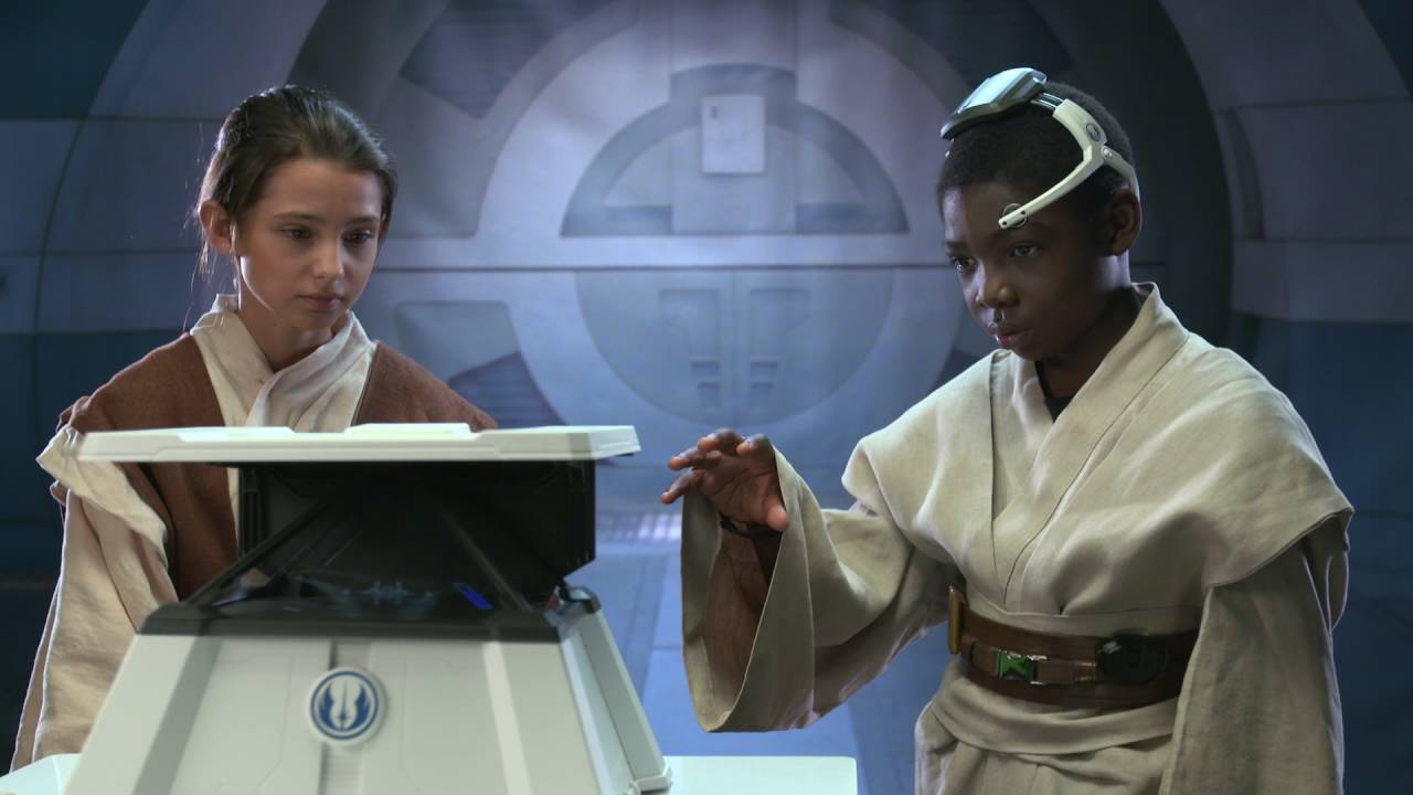 Star Wars Science: Force Trainer 2 - Hologram Experience - YouTube