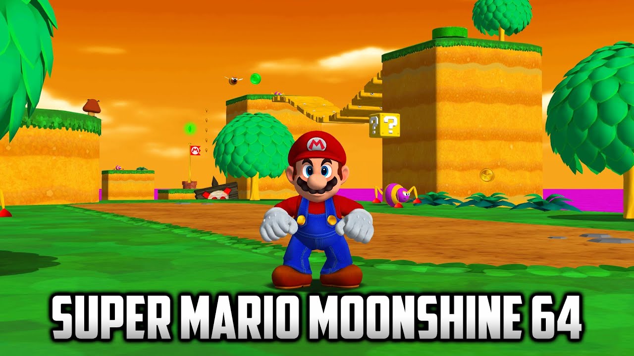 ⭐ Super Mario 64 PC Port - Super Mario Moonshine 64 Part 8 - YouTube