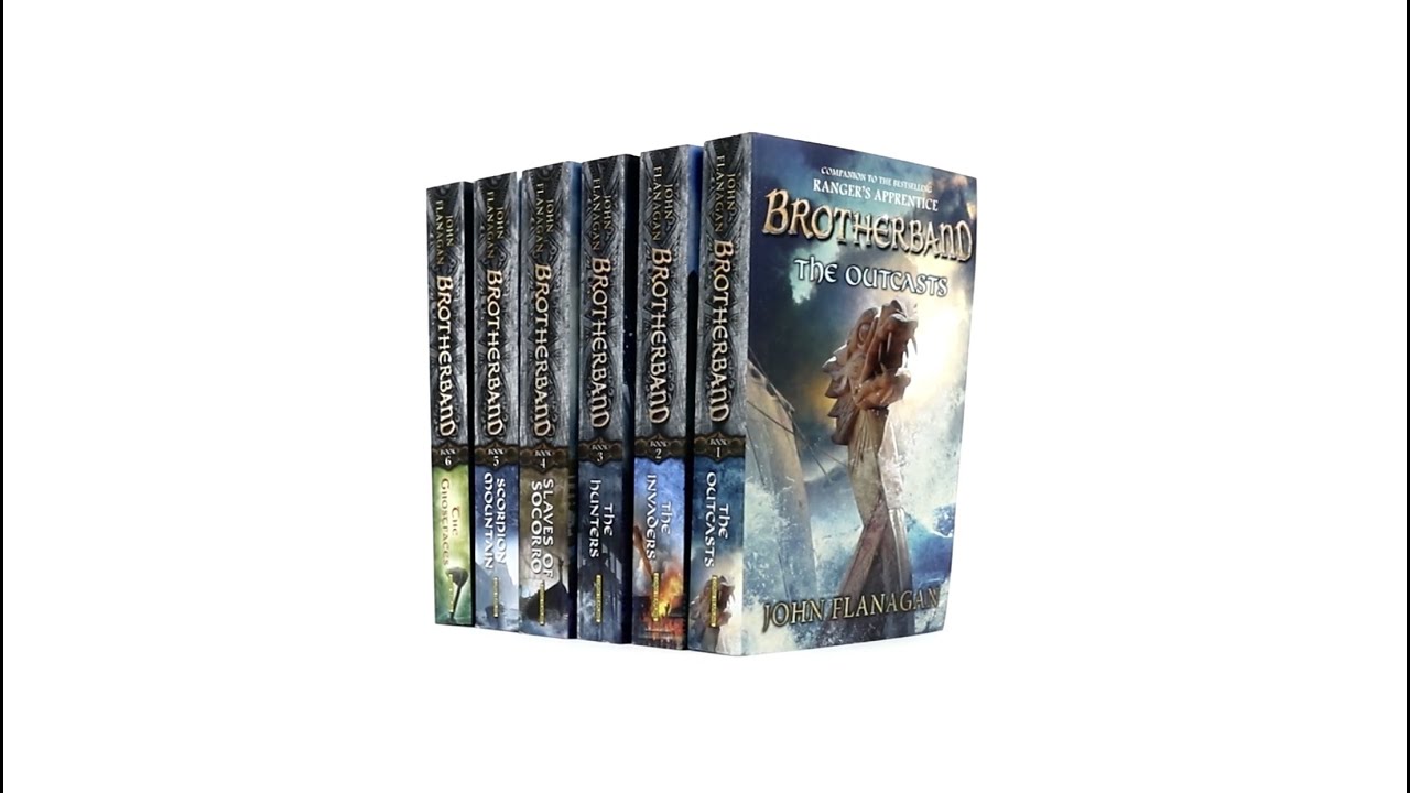 Brotherband Chronicles Series 6 Books Collection Set by John Flanagan ...