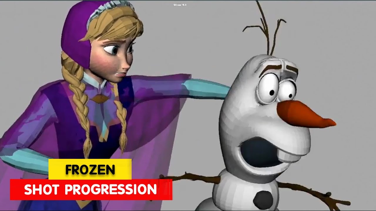 Frozen | Head Rush Shot Progression | Animation Breakdowns | 3D ...