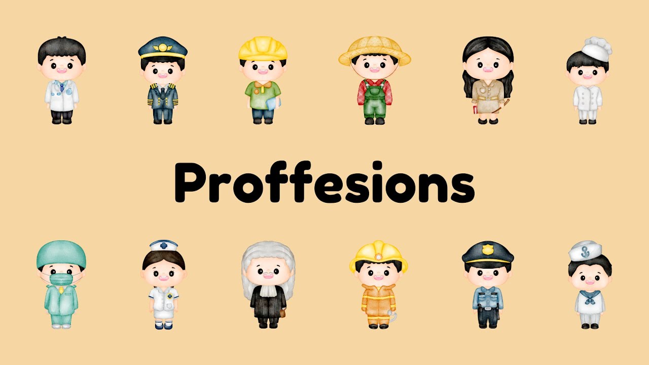 25 Professions for Kids | What Do People Do? | Learning Jobs for ...