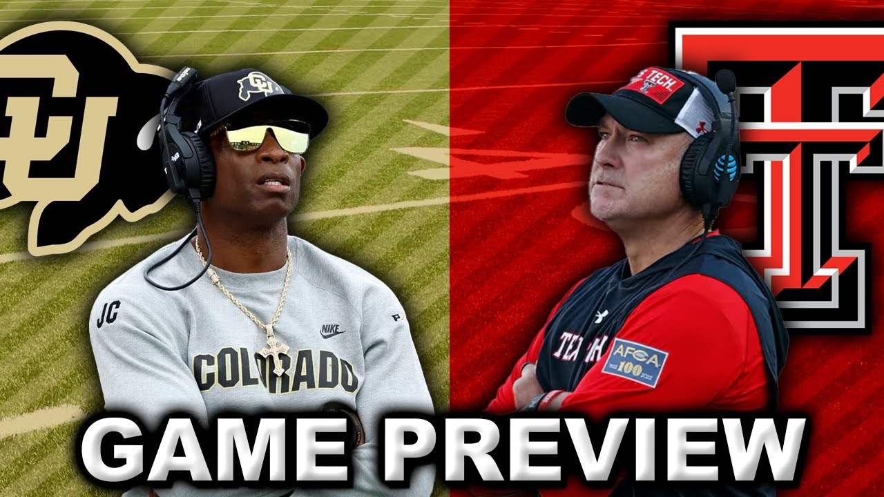 Colorado vs. Texas Tech | Preview | Why the Buffs ROLL TO ANOTHER WIN ...
