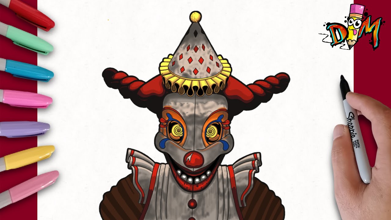 How to Draw JACKIE from Five Night at Freddy's: Secret of the Mimic ...